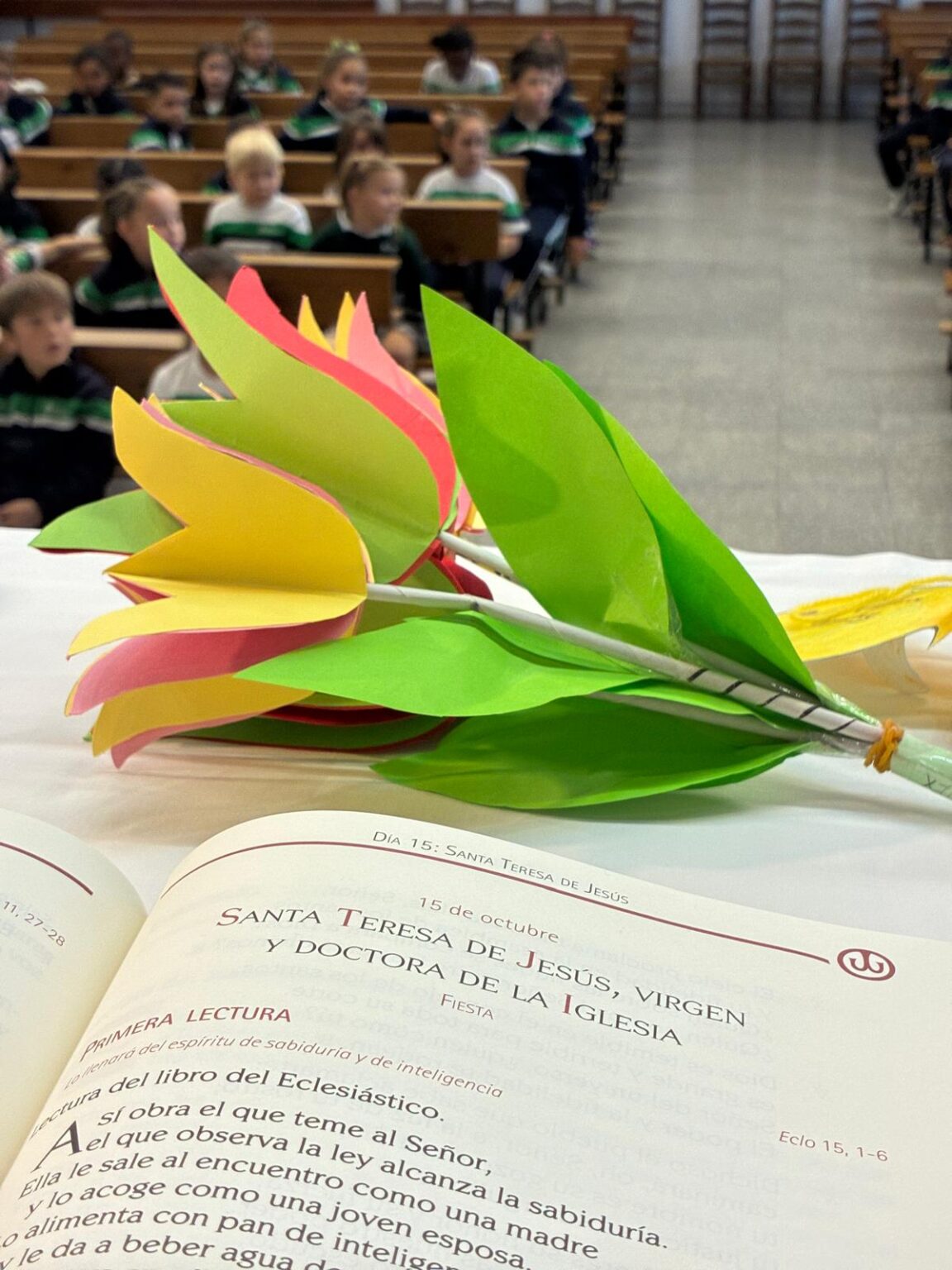 Colegio Padre Enrique de Ossó | Celebramos el día de Santa Teresa ...